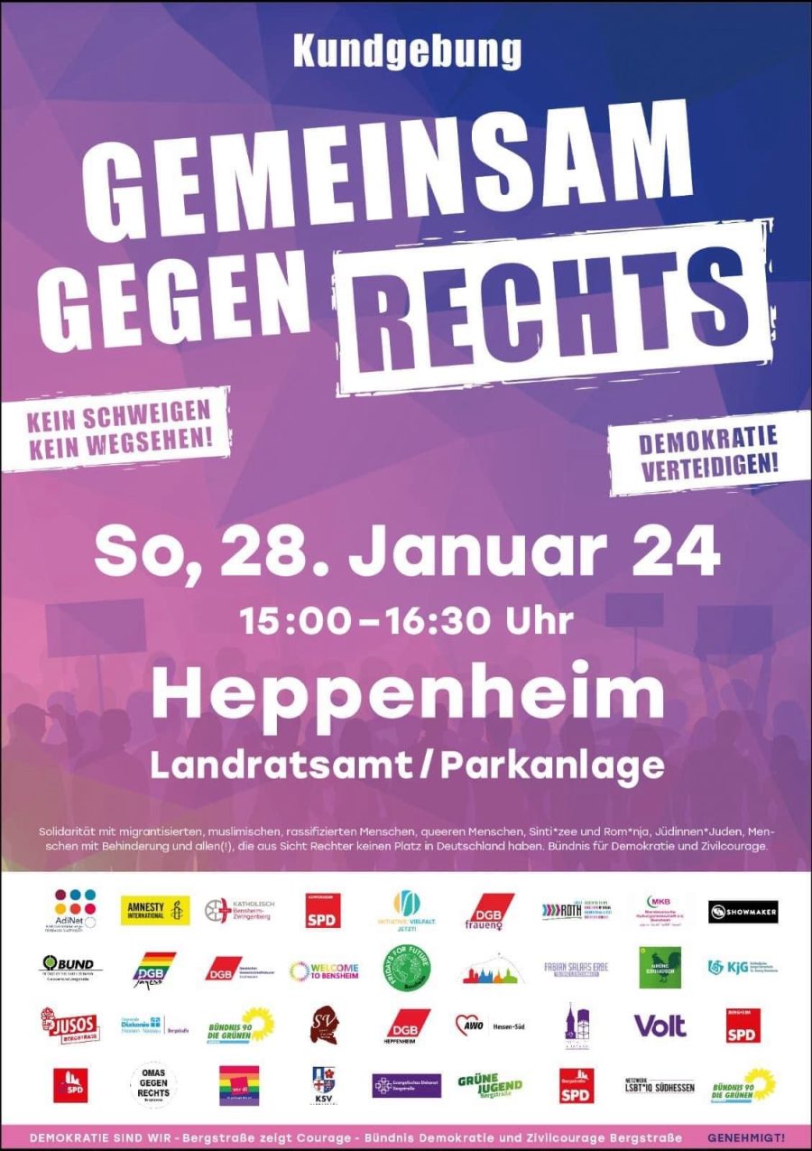 Gemeinsam gegen Rechts › SPD Bensheim